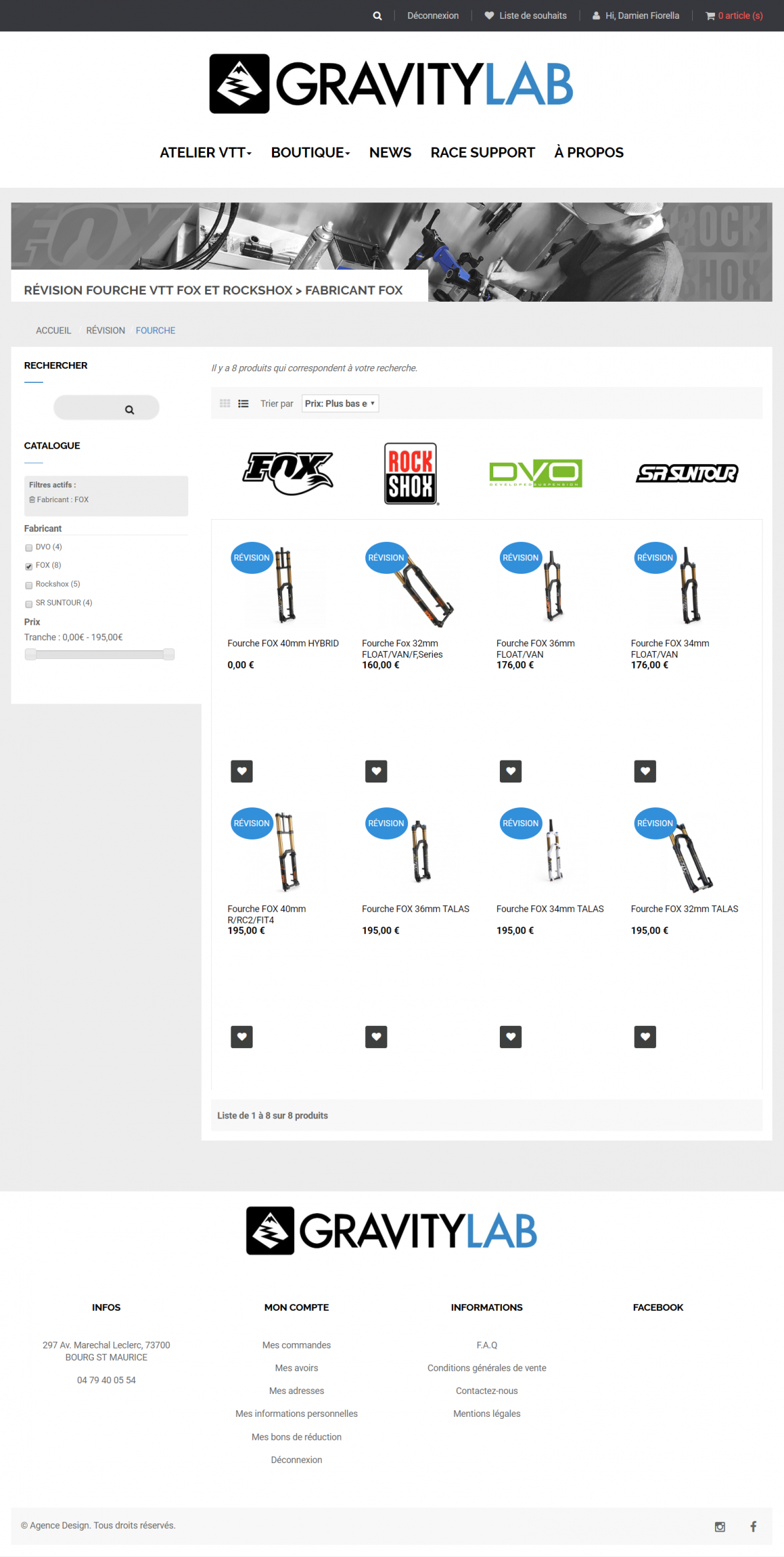 Gravitylab-Shop – Agence Design