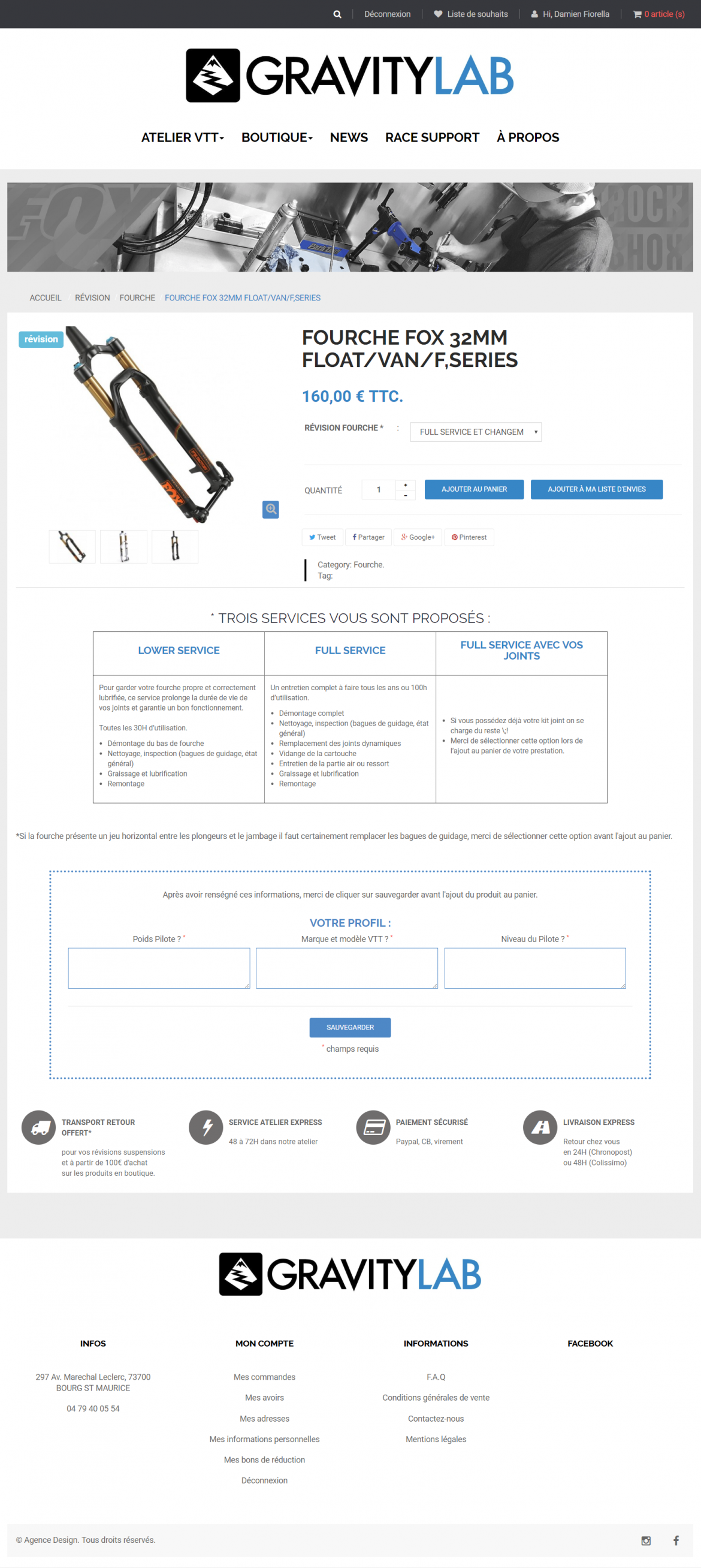 Gravitylab-Shop – Agence Design